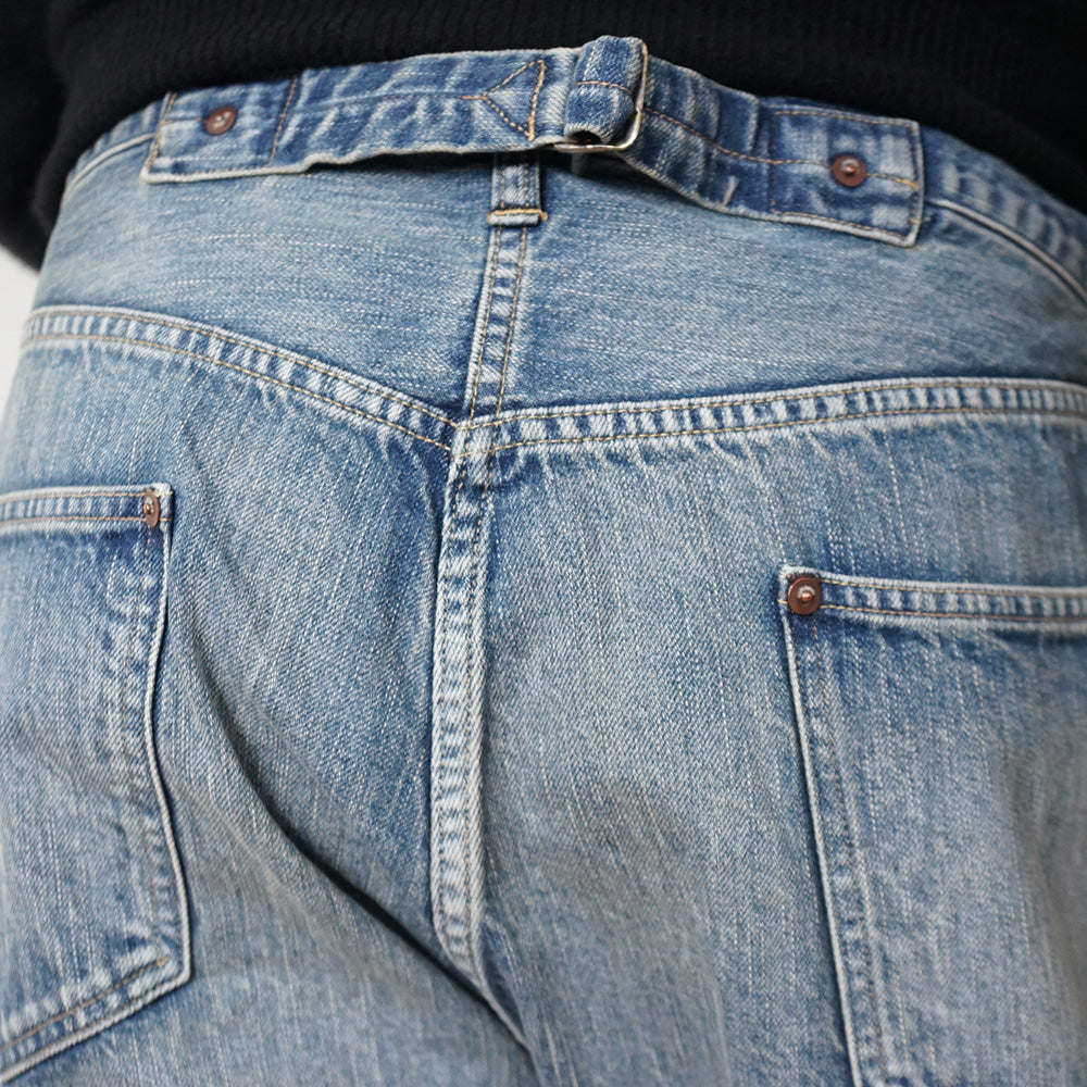 A.PRESSE - No.22 Washed Wide Denim Pants – IN MY BOOK STORE A.PRESSE - No.22 Washed Wide Denim Pants – IN MY BOOK STORE